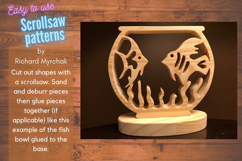 Surfs up Scroll Saw Pattern | Etsy