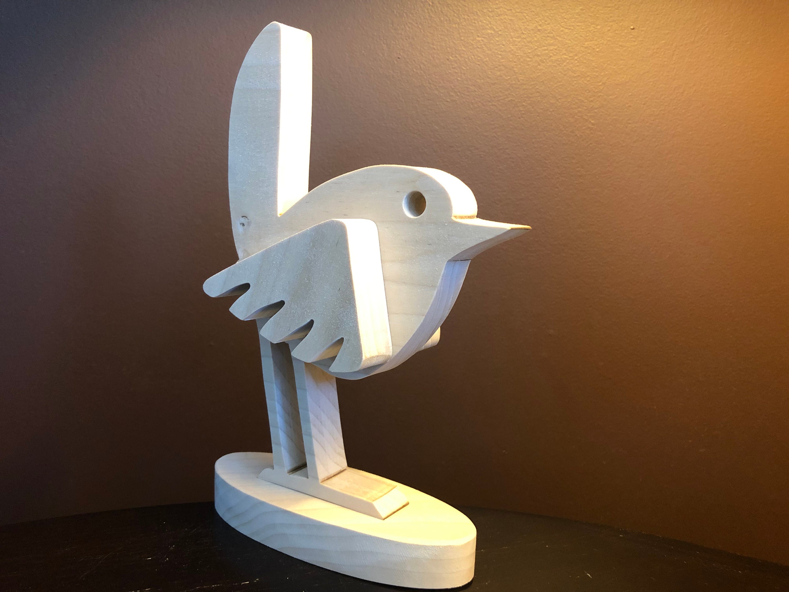 Some Kinda Bird 2 Scroll Saw Pattern - Etsy