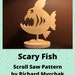 Scary Fish Scroll Saw Pattern - Etsy