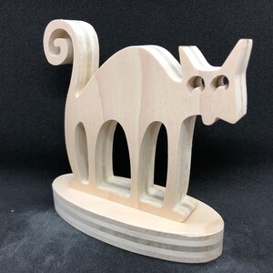The Cat Scroll Saw Pattern - Etsy
