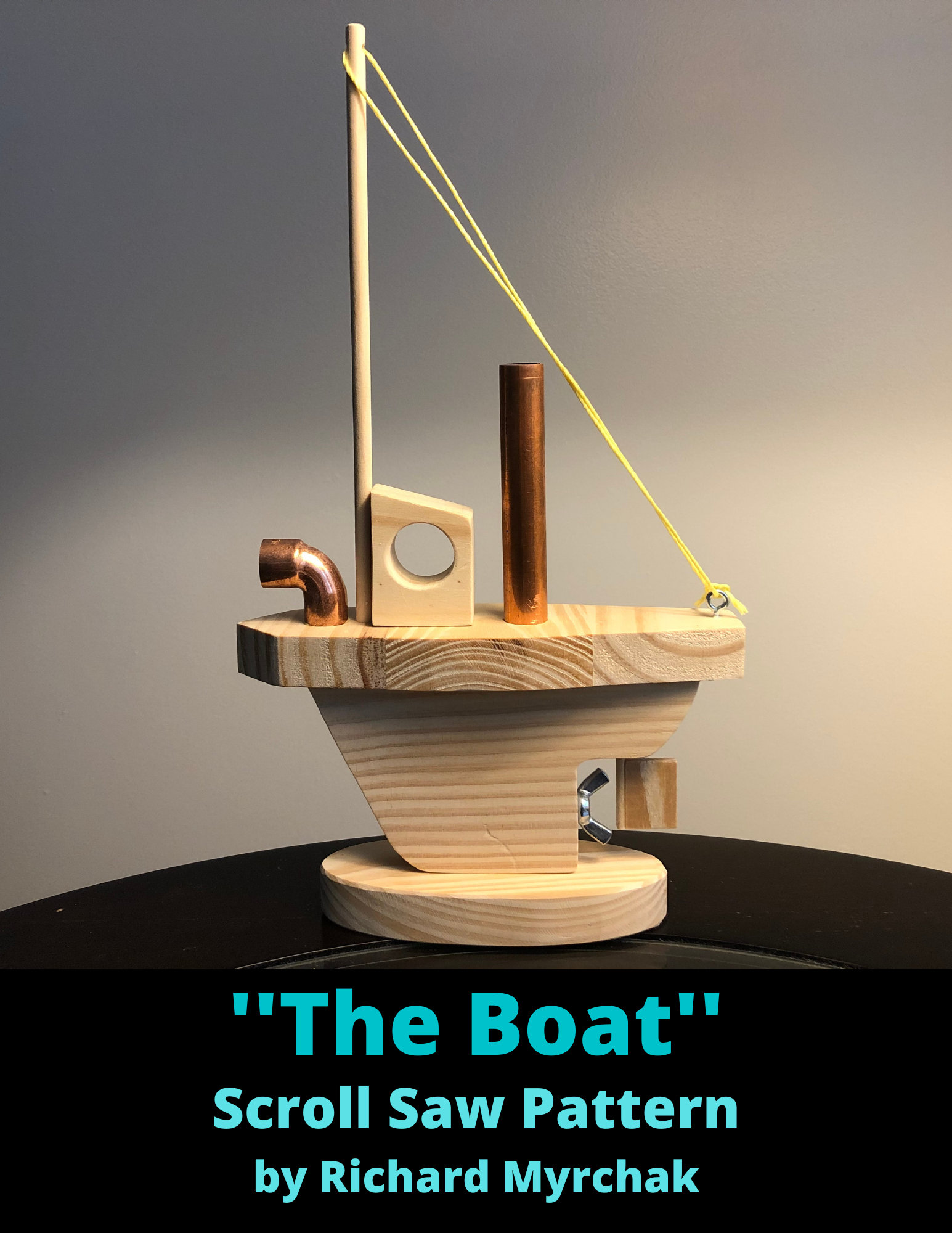 The Boat Scroll Saw Pattern - Etsy