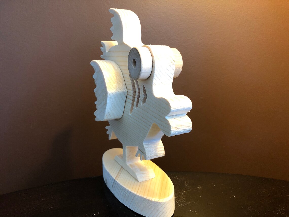 Some Kinda Fish Scroll Saw Pattern - Etsy