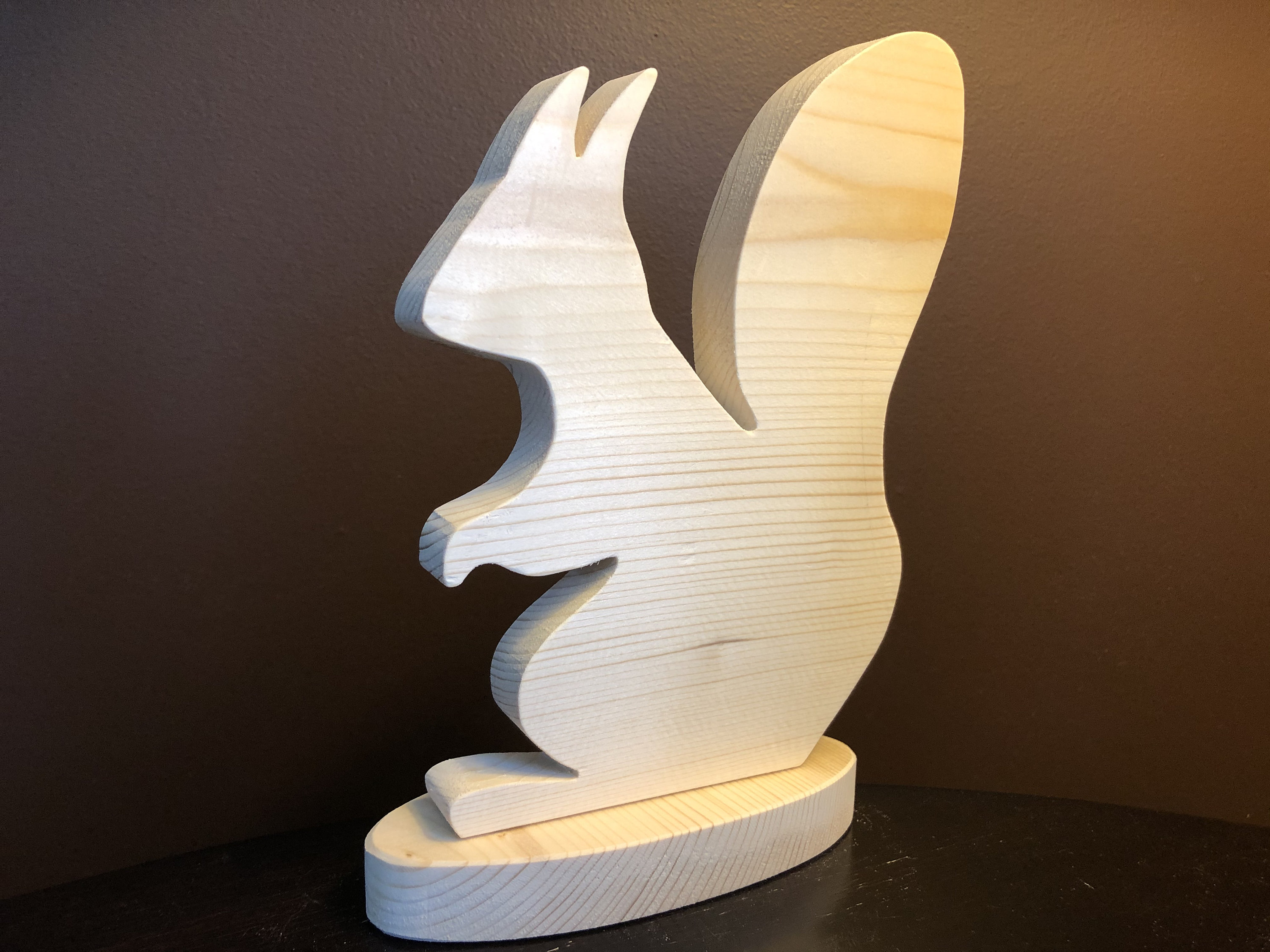 Wood Squirrel Scroll Saw Pattern - Etsy Canada