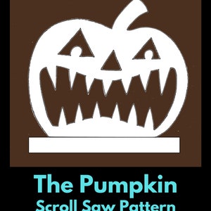 The Pumpkin Scroll Saw Pattern - Etsy Canada