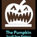 Halloween Pumpkin Scroll Saw Pattern - Etsy Canada