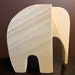 Wood Elephant Scroll Saw Pattern - Etsy