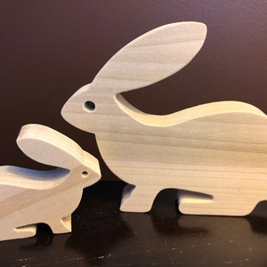Wood Rabbits Scroll Saw Patterns - Etsy Canada