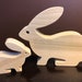 Wood Rabbits Scroll Saw Patterns - Etsy Canada