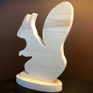 Wood Squirrel Scroll Saw Pattern - Etsy