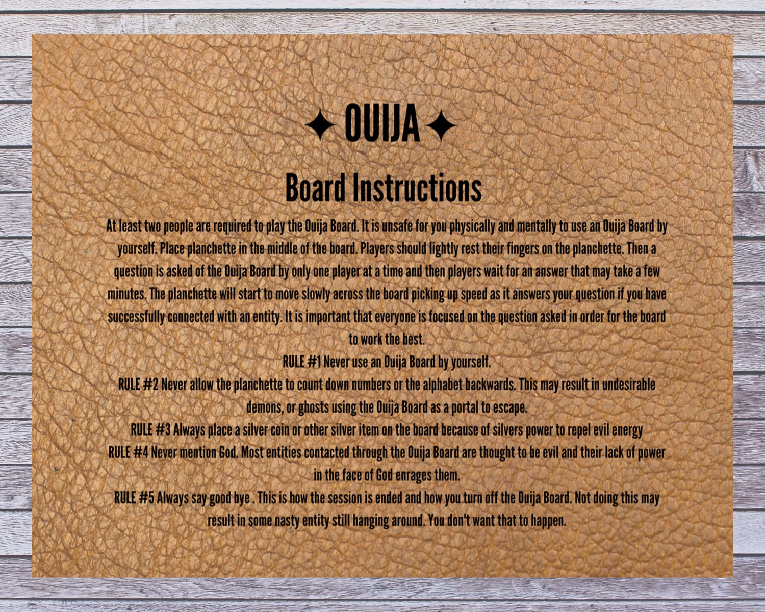 Printable Ouija Board Download - Etsy