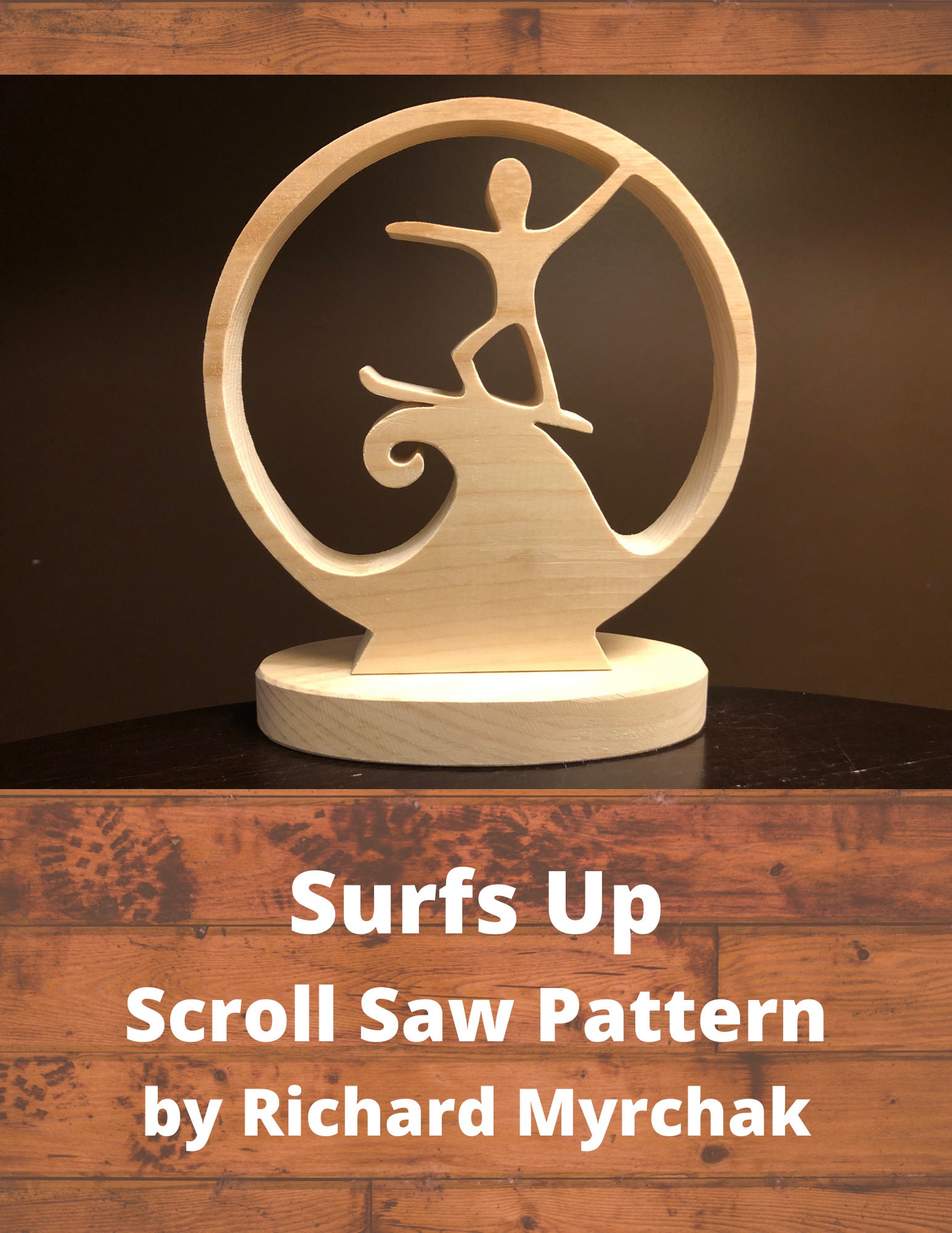 Surfs up Scroll Saw Pattern - Etsy