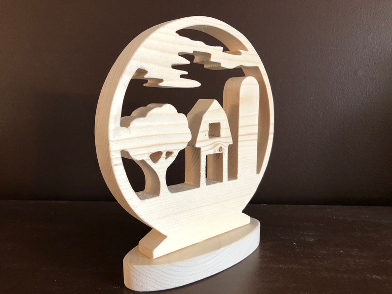 Farm Yard Scroll Saw Pattern - Etsy