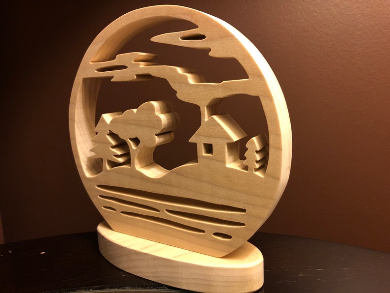 4 Scenes Scroll Saw Patterns - Etsy Canada