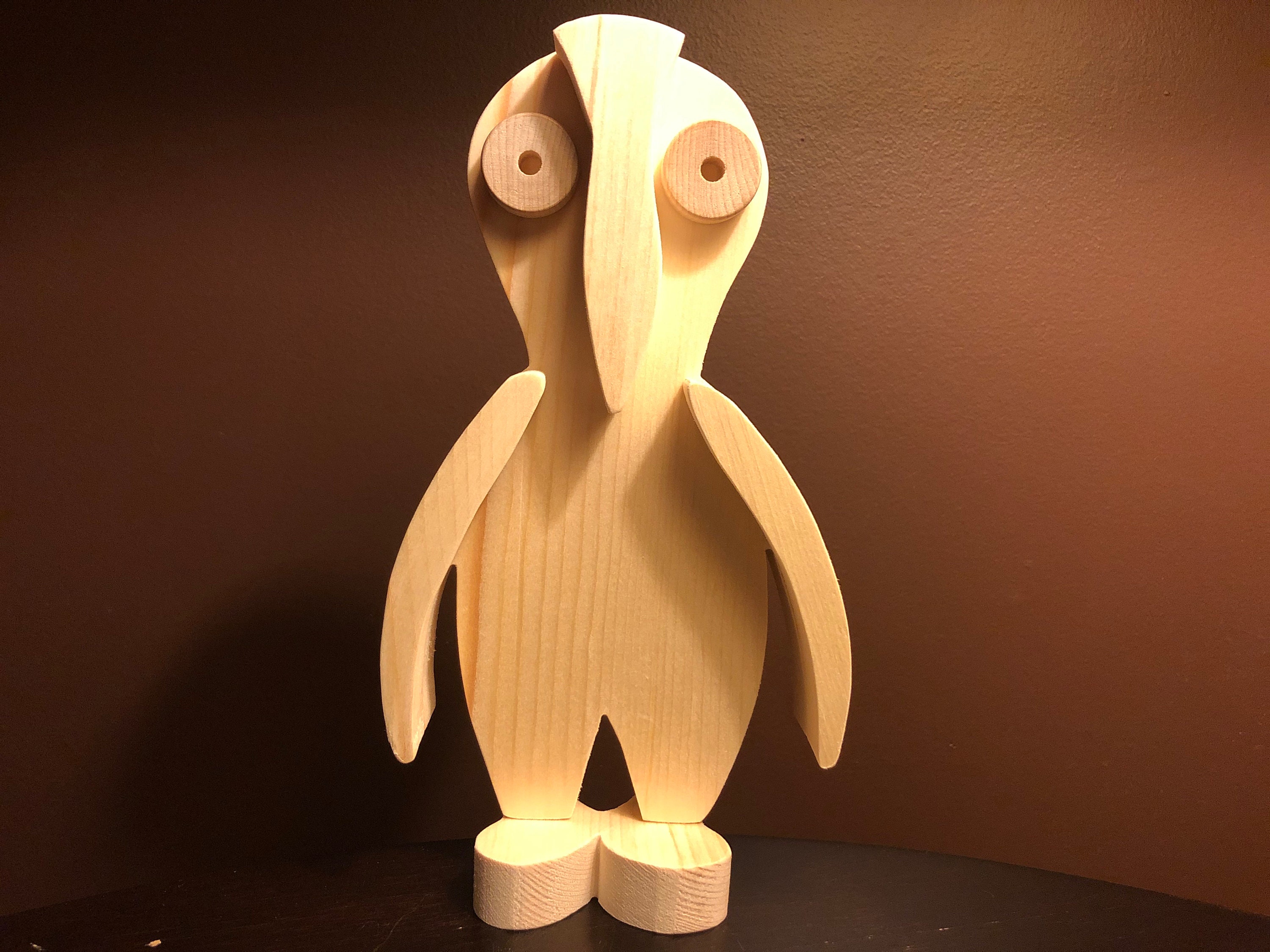 Wood Penguin Scroll Saw Pattern - Etsy Canada