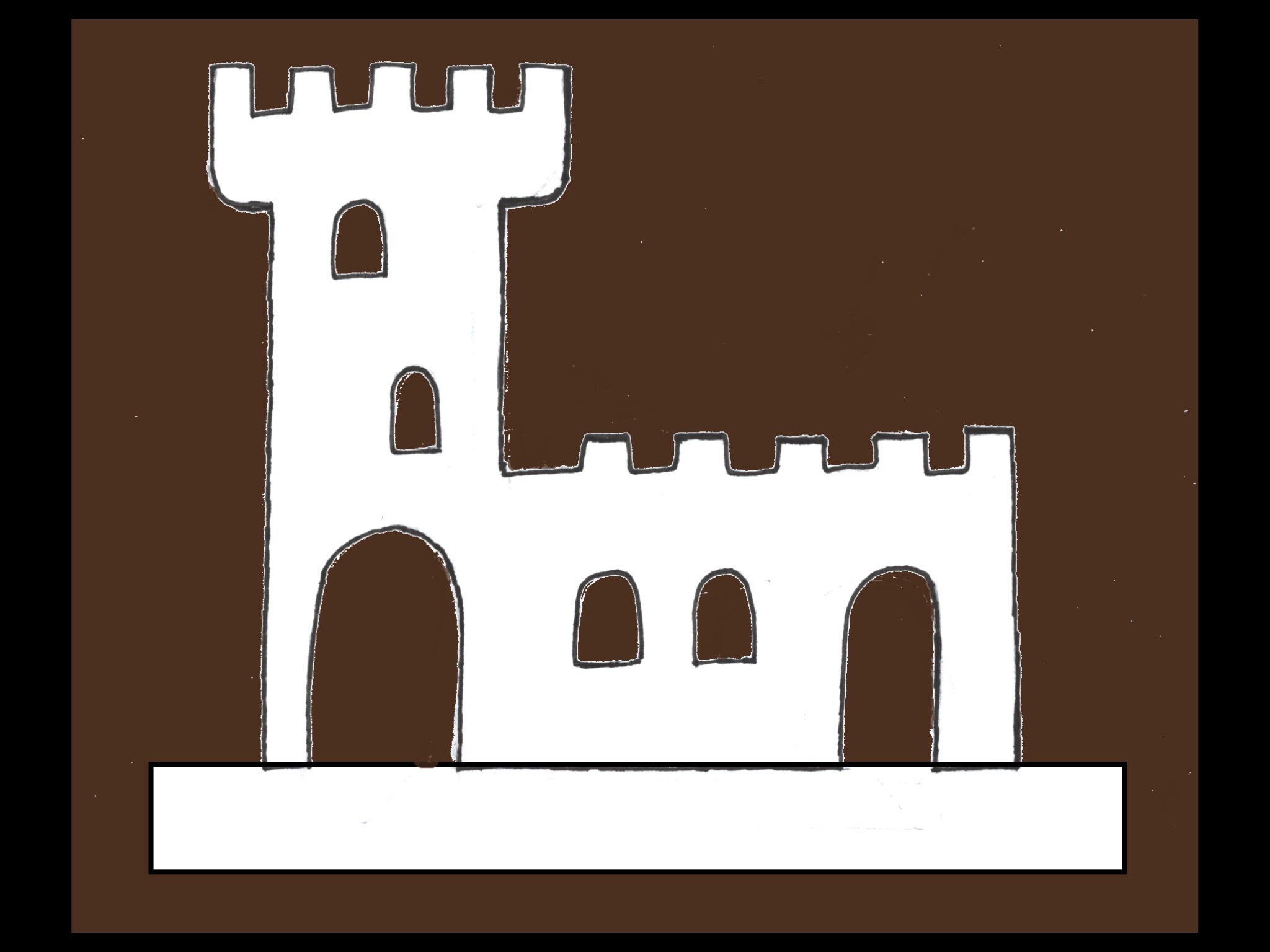 Ye Old Castle Scroll Saw Pattern - Etsy