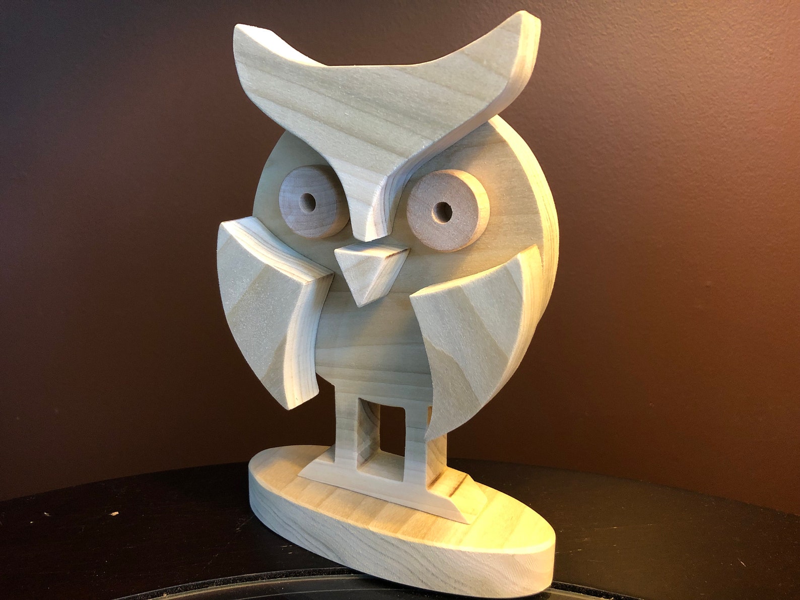 Wood Owl Scroll Saw Pattern - Etsy Australia