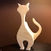 3 Wooden Cats Scroll Saw Patterns - Etsy