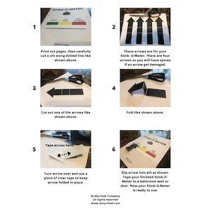 Fun Novelty Washroom Stink-o-meter Digital Download - Etsy