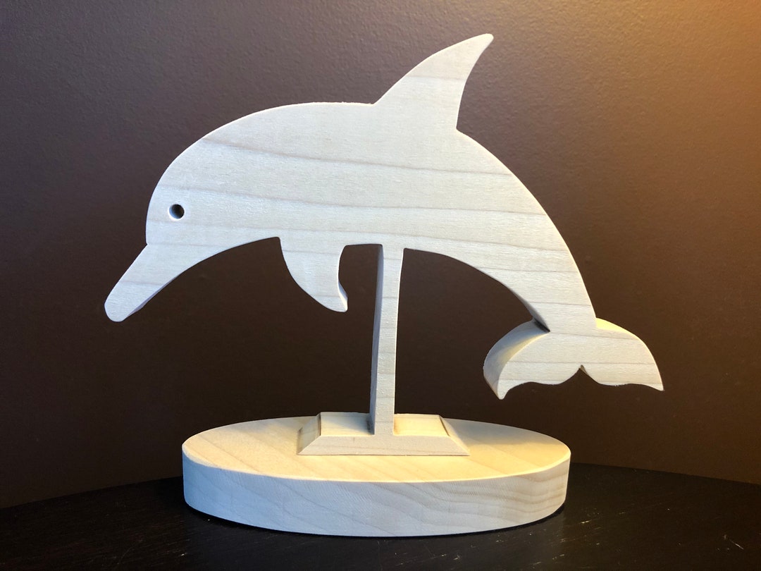 Wood Dolphin Scroll Saw Pattern - Etsy