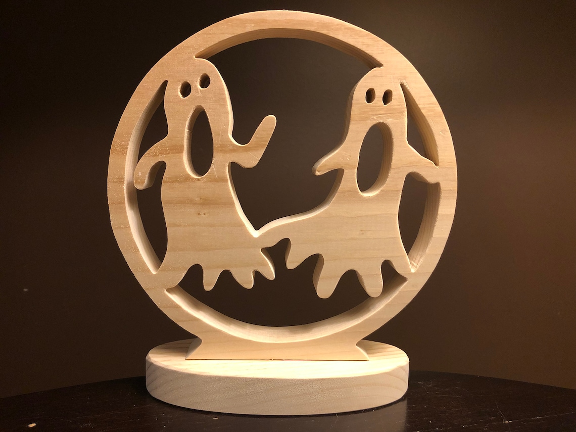 Scared Ghosts Scroll Saw Pattern - Etsy