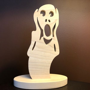 The Scream Scroll Saw Pattern - Etsy