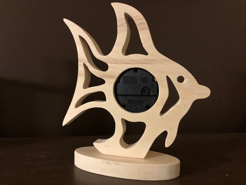 Tropical Fish Clock Scroll Saw Pattern - Etsy Canada