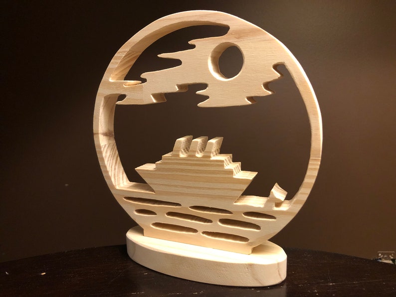 Out at Sea Scroll Saw Pattern - Etsy Canada