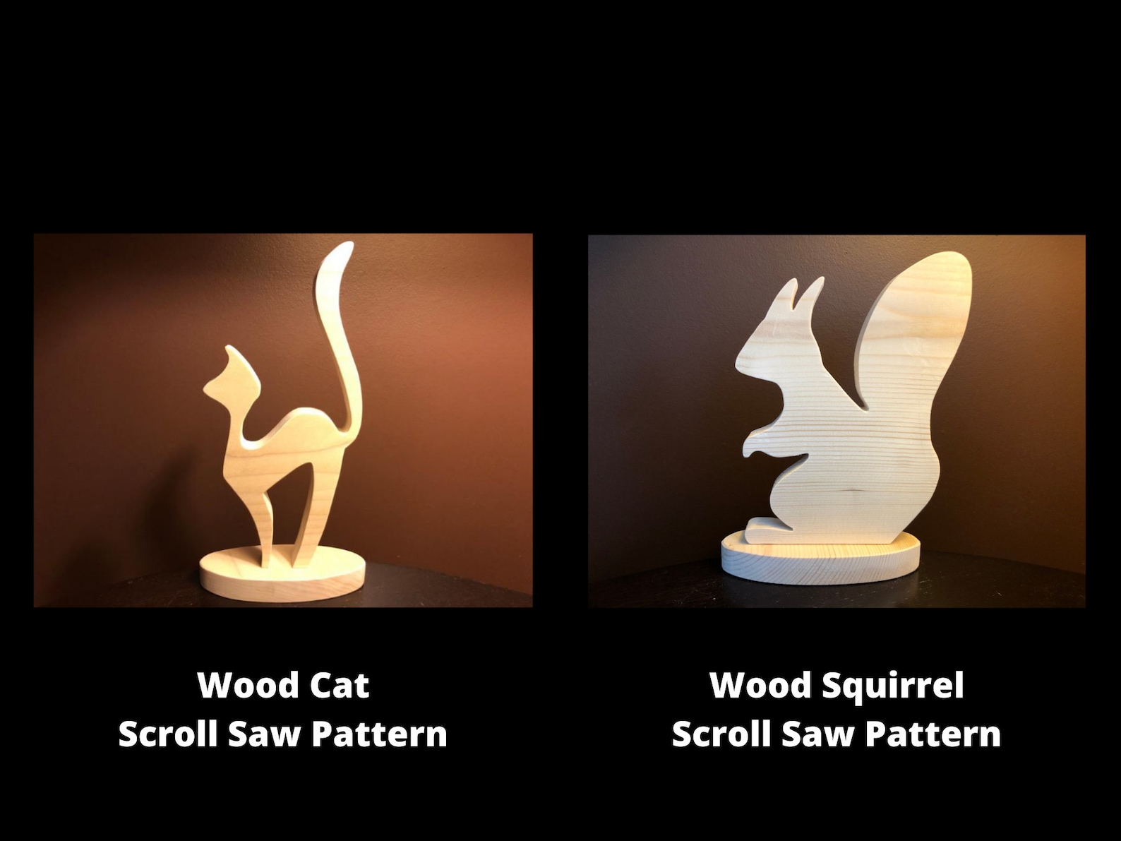 Easy 8 Scroll Saw Patterns - Etsy