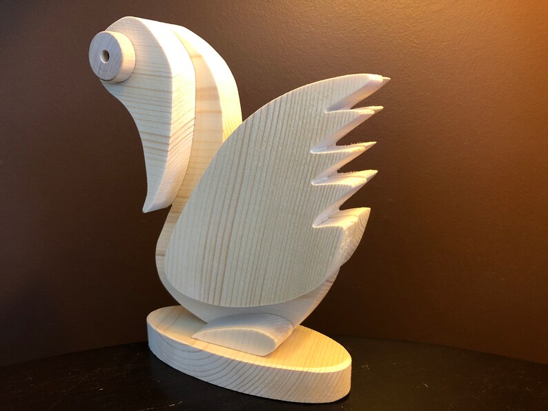 Wood Swan 2 Scroll Saw Pattern - Etsy