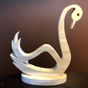 Wood Swan Scroll Saw Pattern - Etsy
