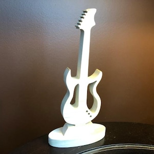 Wood Electric Guitar Scroll Saw Pattern - Etsy