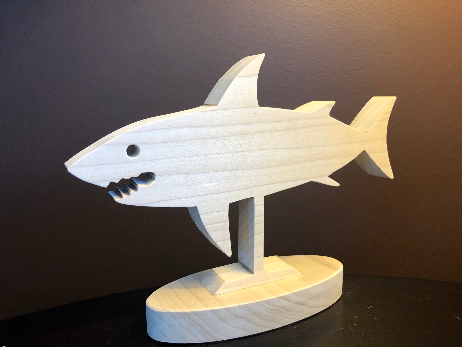 Wood Shark Scroll Saw Pattern - Etsy Canada