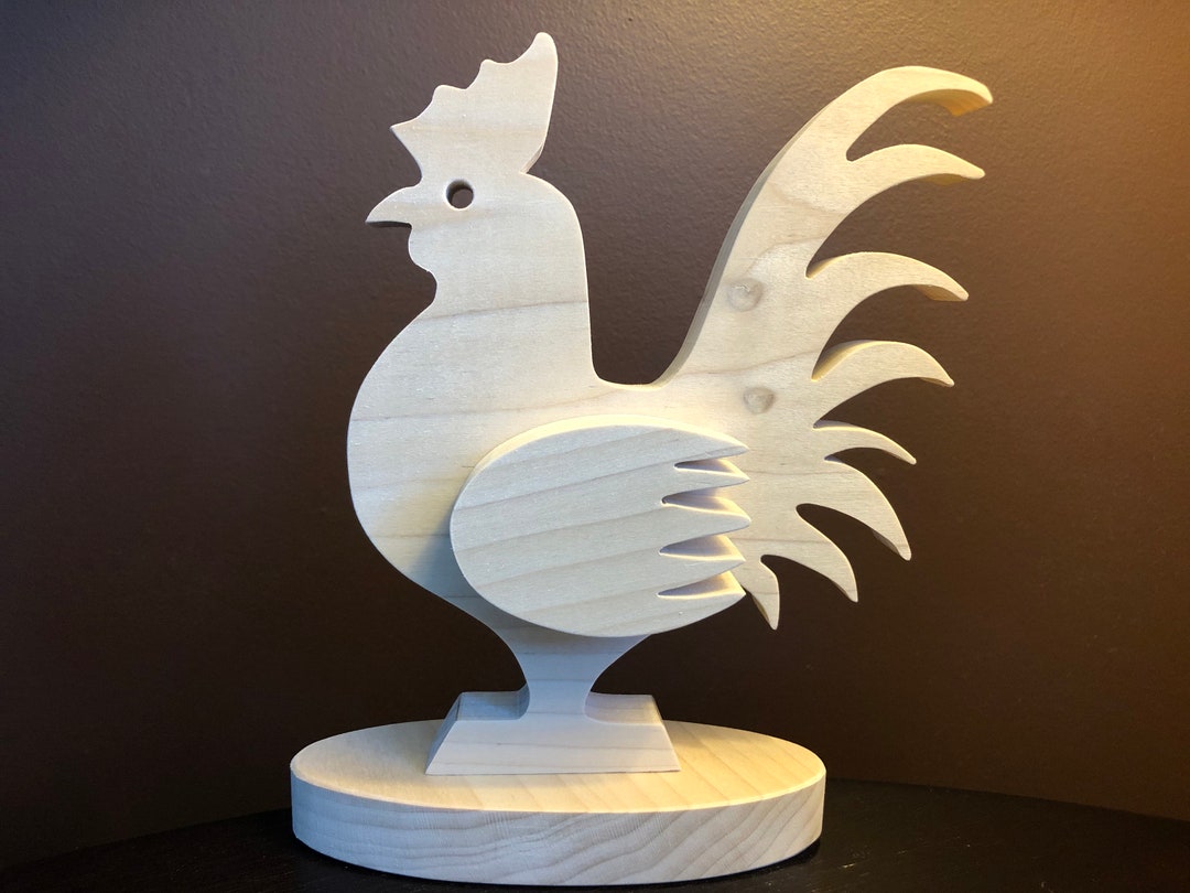 Wood Chicken Scroll Saw Pattern - Etsy