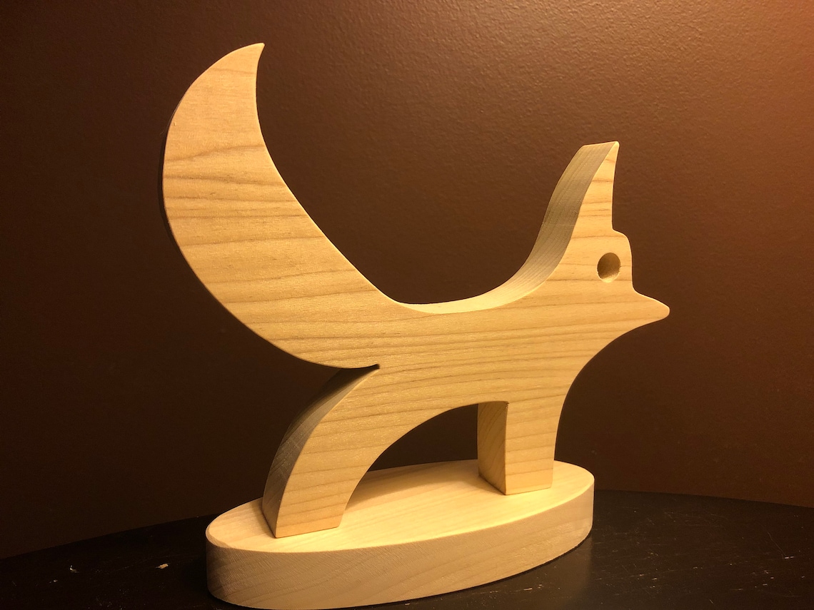 Minimalist Wood Fox Scroll Saw Pattern - Etsy Canada