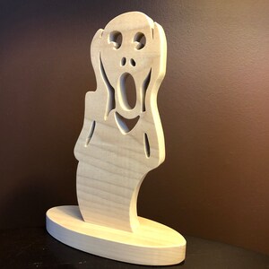The Scream Scroll Saw Pattern - Etsy