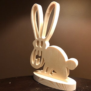 Rowdy Rabbit Scroll Saw Pattern - Etsy Canada