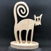 Swirl Cat Scroll Saw Pattern - Etsy