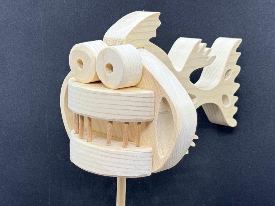 Smiley Fish Scroll Saw Pattern - Etsy