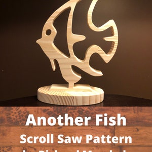 Another Fish Scroll Saw Pattern - Etsy