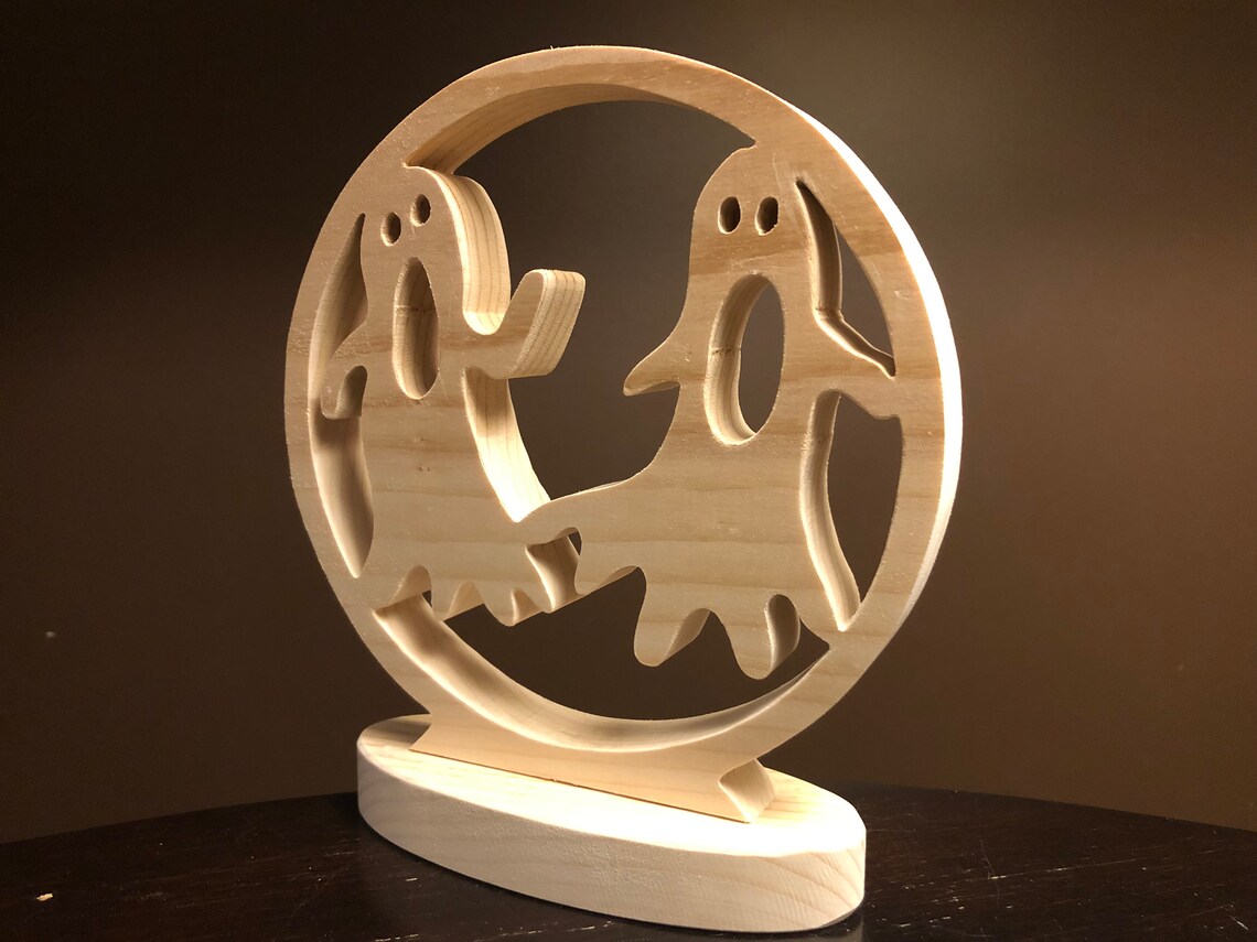 Scared Ghosts Scroll Saw Pattern | Etsy