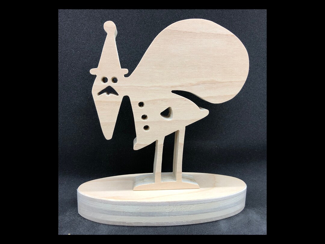 Santa Scroll Saw Pattern - Etsy