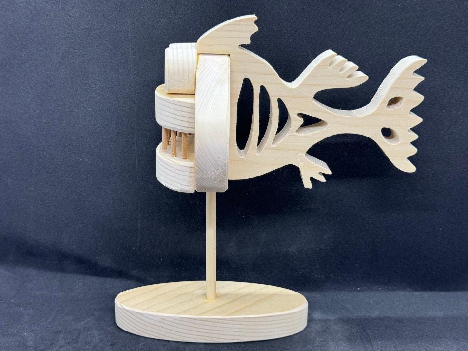 Smiley Fish Scroll Saw Pattern - Etsy