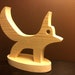 Minimalist Wood Fox Scroll Saw Pattern - Etsy Canada