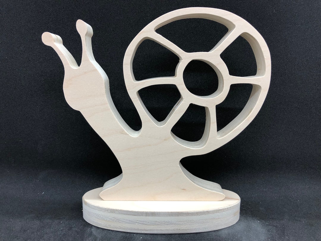 The Snail Scroll Saw Pattern - Etsy