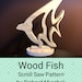 Wood Fish Scroll Saw Pattern - Etsy