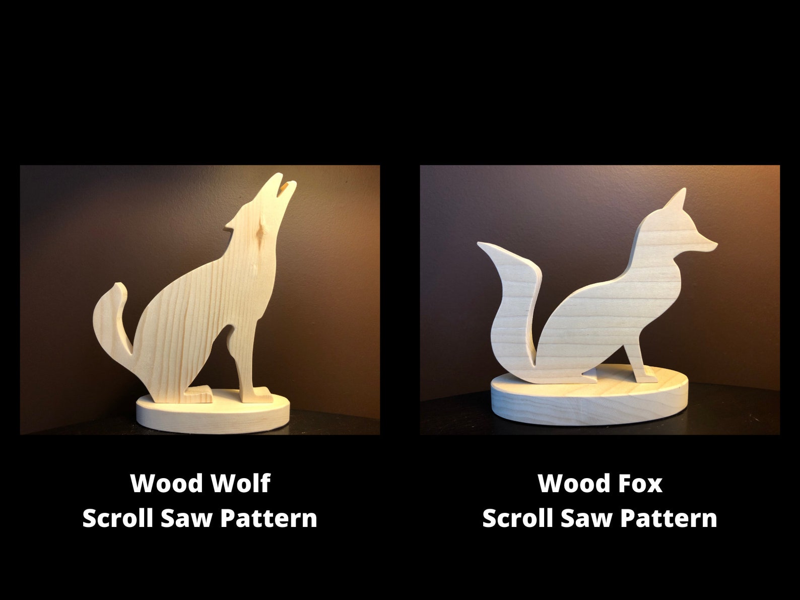 Easy 8 Scroll Saw Patterns - Etsy