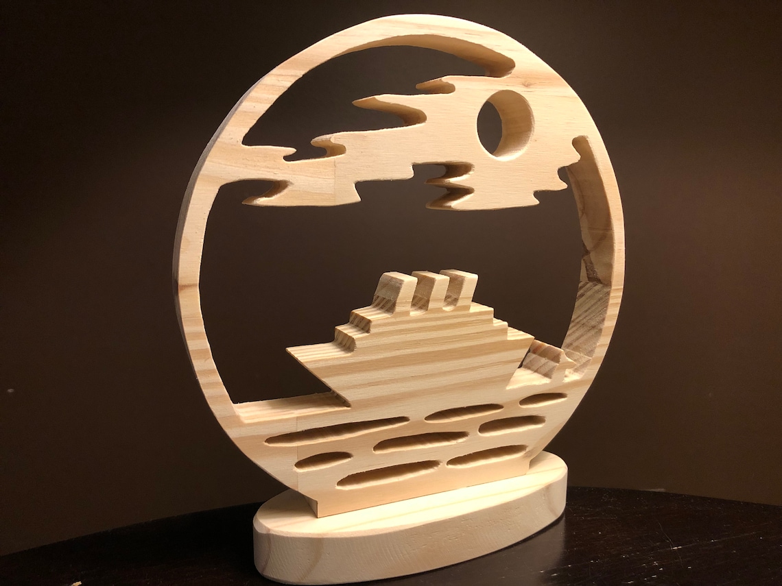 4 Scenes Scroll Saw Patterns - Etsy