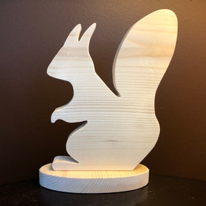 Wood Squirrel Scroll Saw Pattern - Etsy