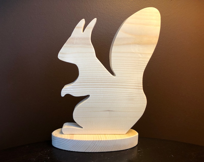Wood Squirrel Scroll Saw Pattern - Etsy