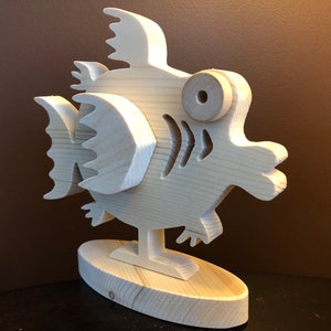 Some Kinda Fish Scroll Saw Pattern - Etsy